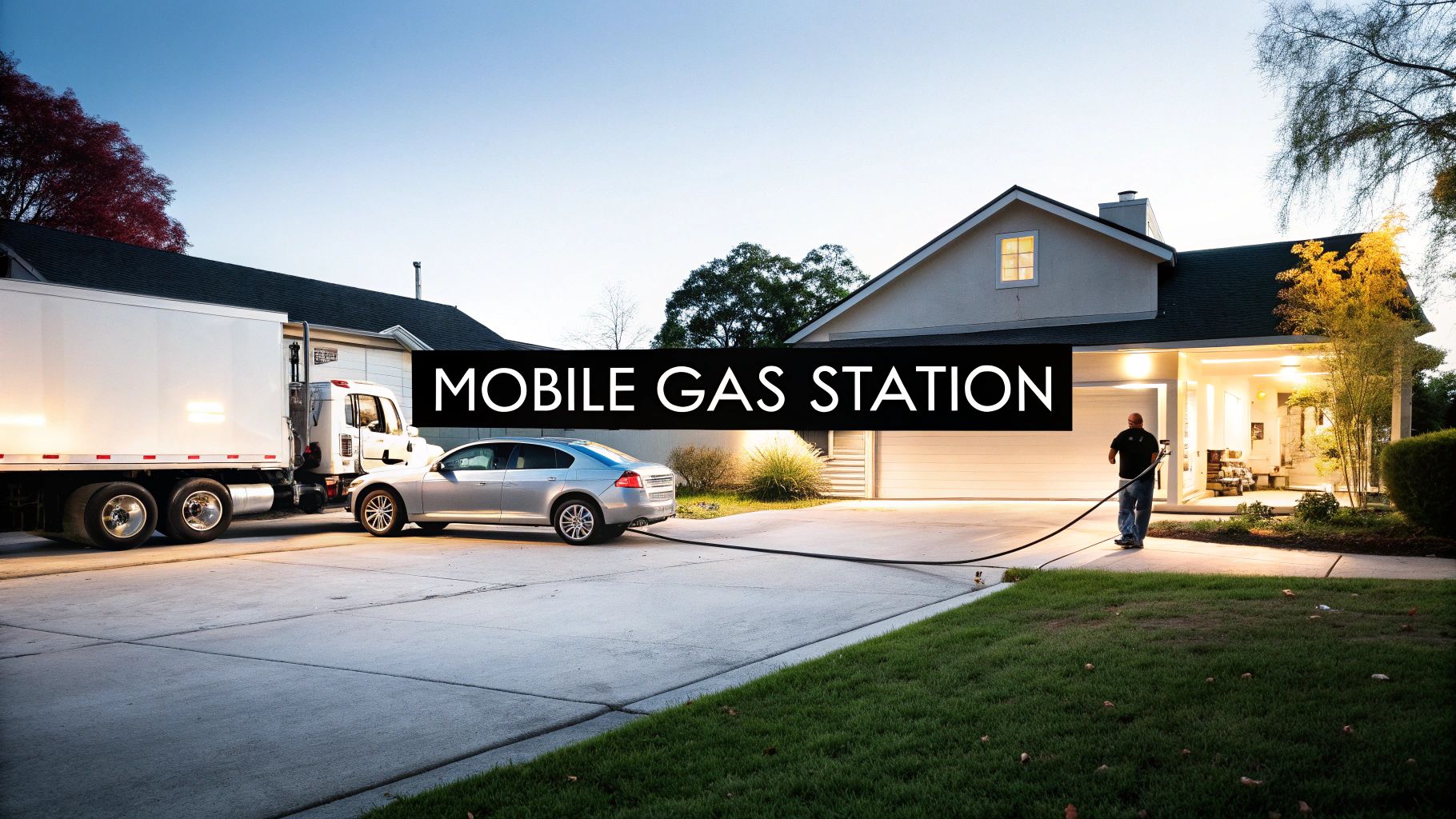 Mobile Gas Delivery Service The Modern Gas Station