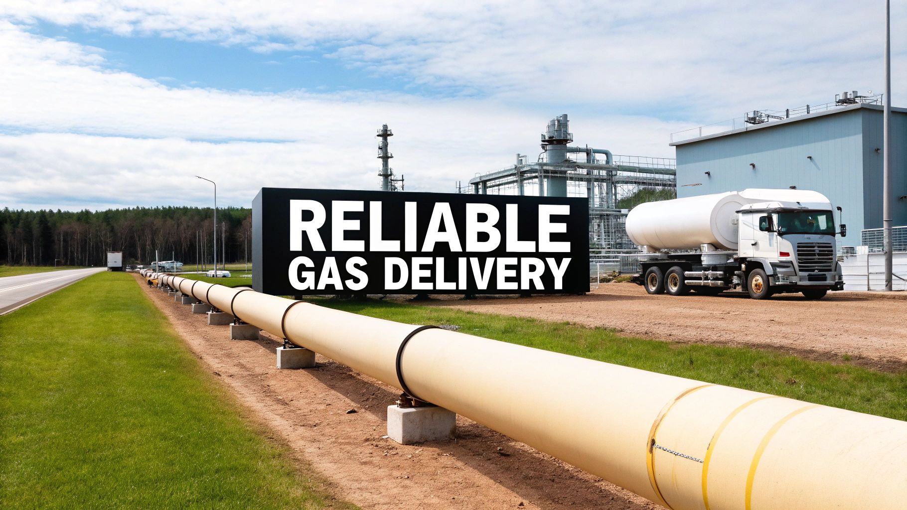 How Natural Gas Delivered Ensures Safe & Reliable Supply