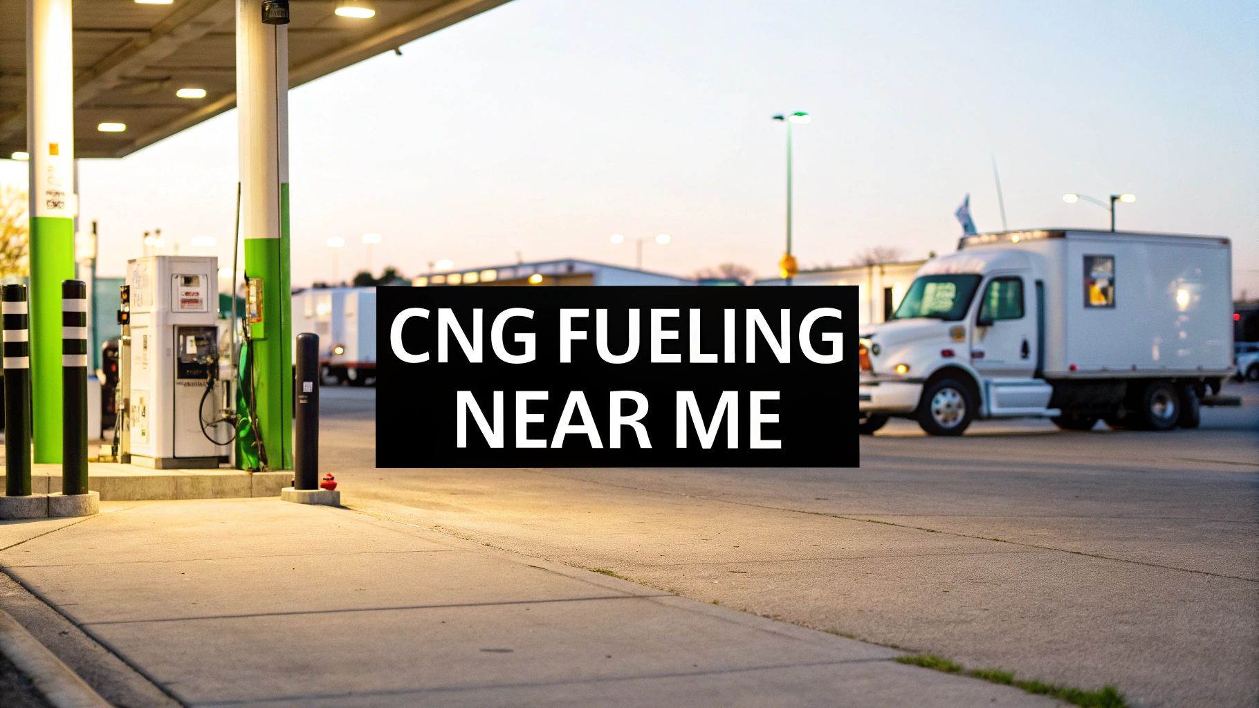 CNG Fueling Near Me A Fleet Manager's Guide to Stations and Mobile Delivery