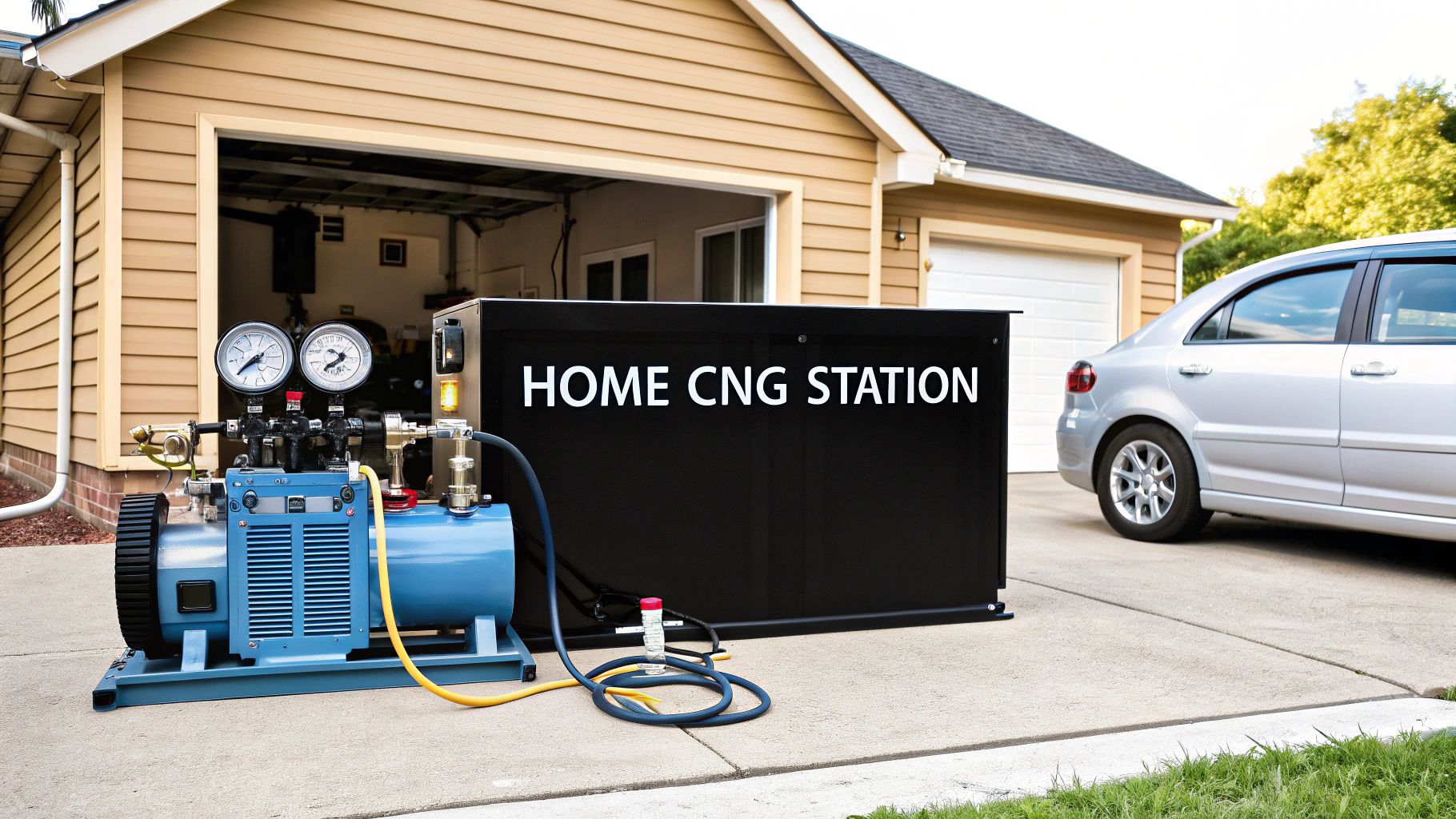 The Ultimate Guide to a Compressed Natural Gas Home Filling Station