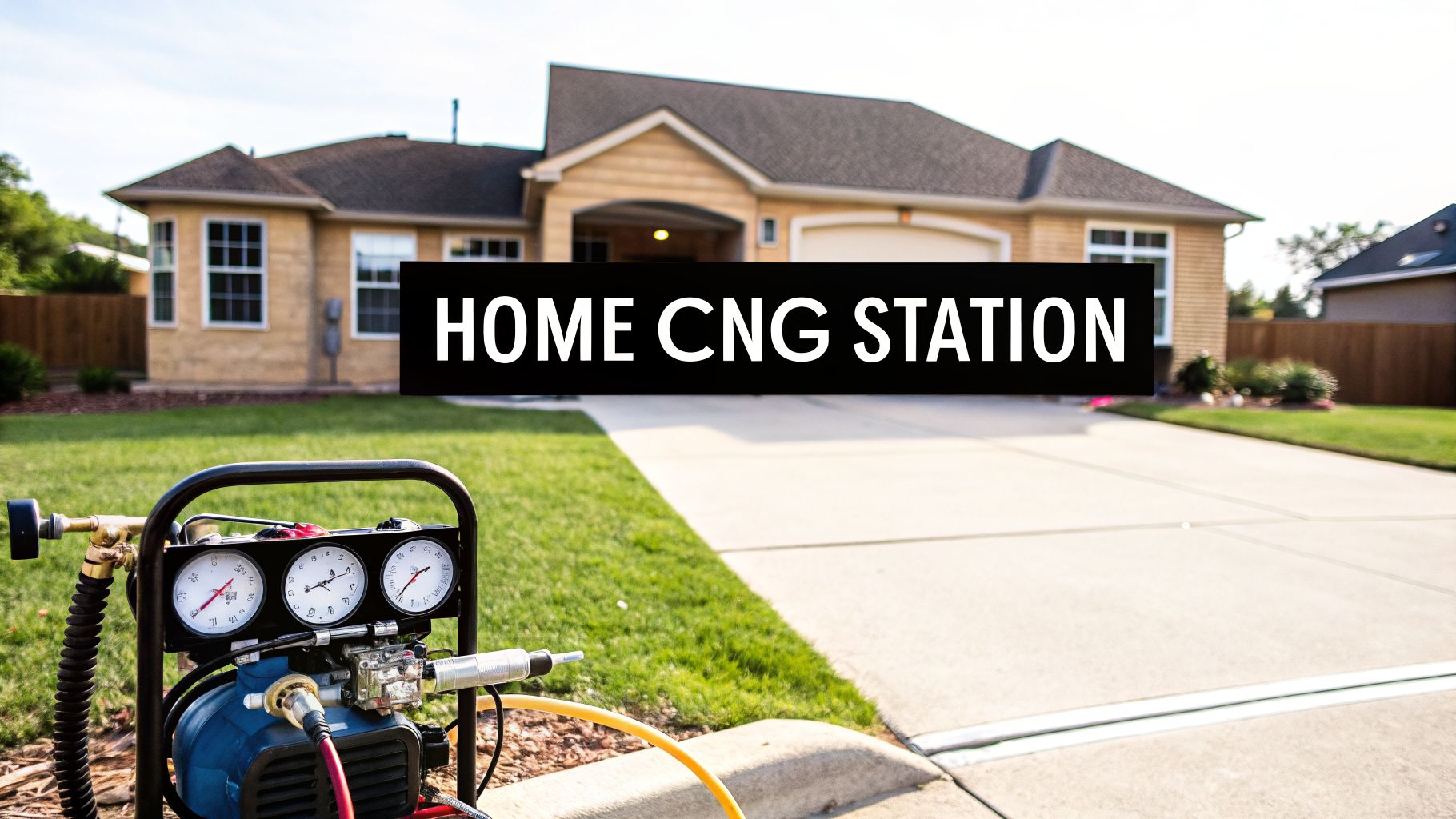 Your Practical Guide to a CNG Filling Station for Home