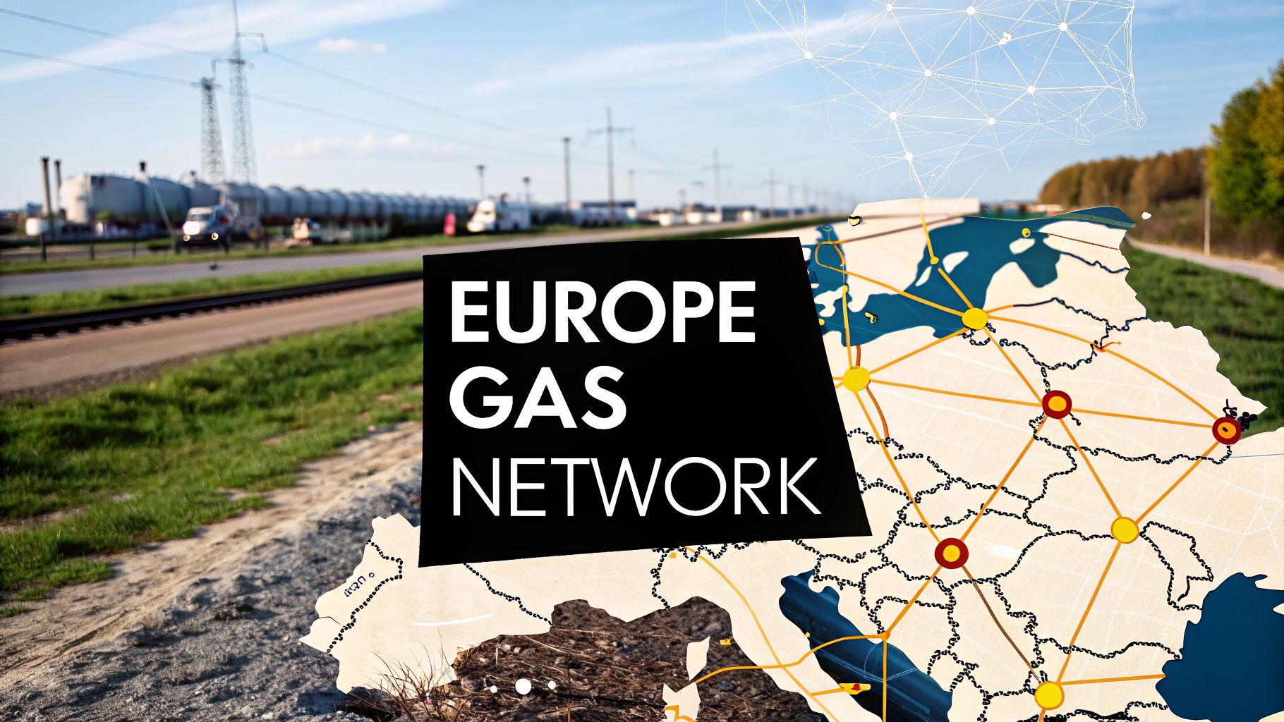 Map map gas pipelines europe: A 2026 Guide to Europe's Network